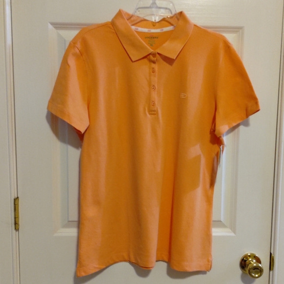 Dockers | Tops | New Peach Ladies Golf Shirt By Dockers In Xl | Poshmark
